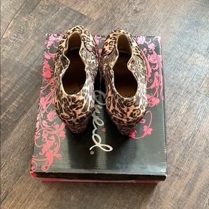 Qupid | Shoes | Qupid Leopard Print Wedges | Poshmark